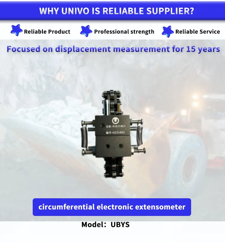 Univo Axial Circumferential Extensometer Rock Deformation ...