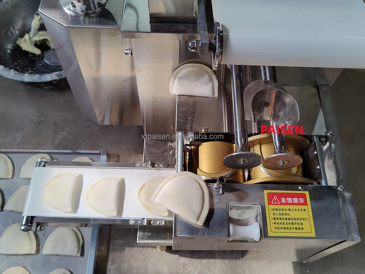 Grain Product Making Machine - Efficient Curry Puff Samosa Creator