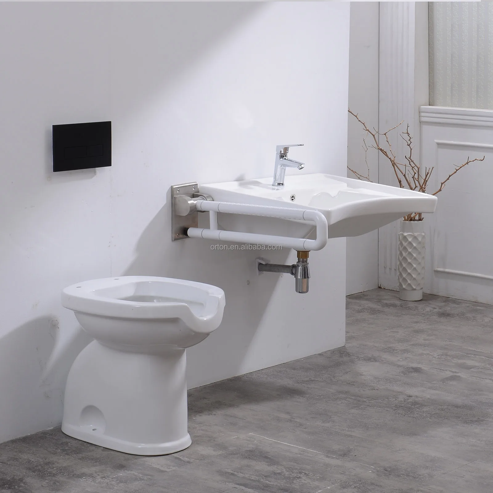 Bathroom for Disabled - Accessible Wash Basins by ORTONBATH