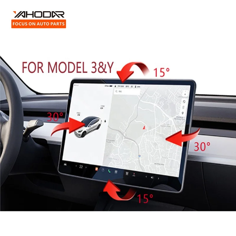 Car Accessories 2024 Center Console Display Screen Rotating Bracket ...