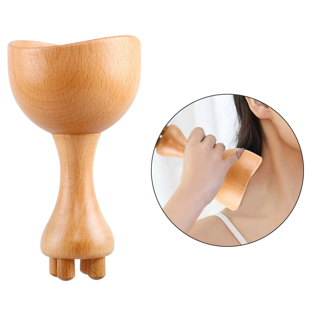 Mushroom Maderotherapy Wooden Therapy Cup Massage Tools Wooden ...