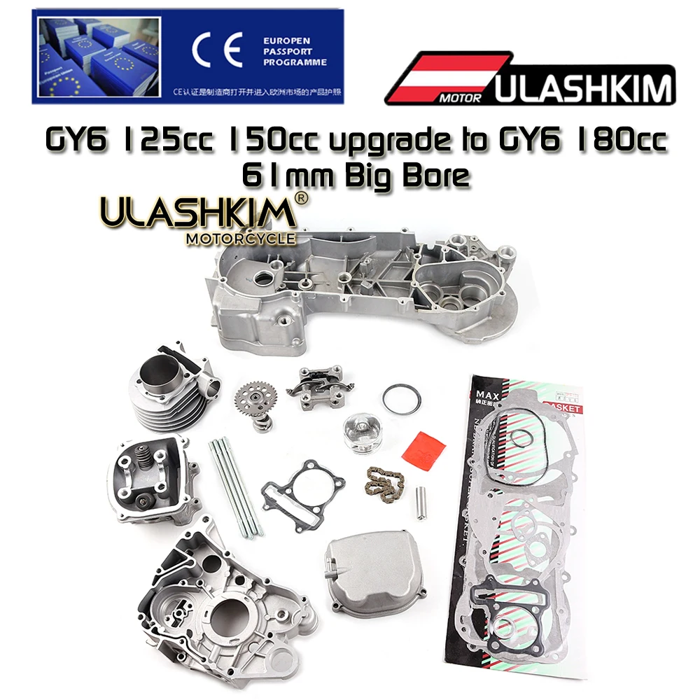 GY6 125cc to 150cc Big Bore Kit - Upgrade Your Motorbike Performance