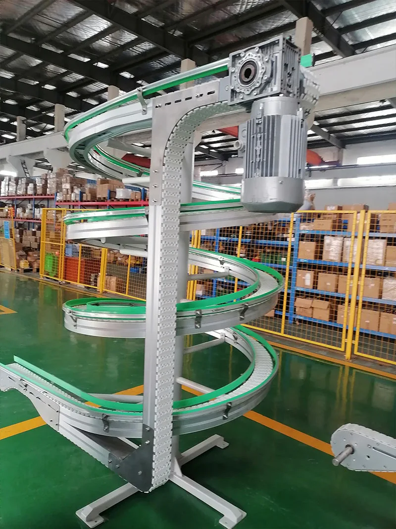 Factory Custom Flexible Spiral Lift Conveyor System With High Quality ...