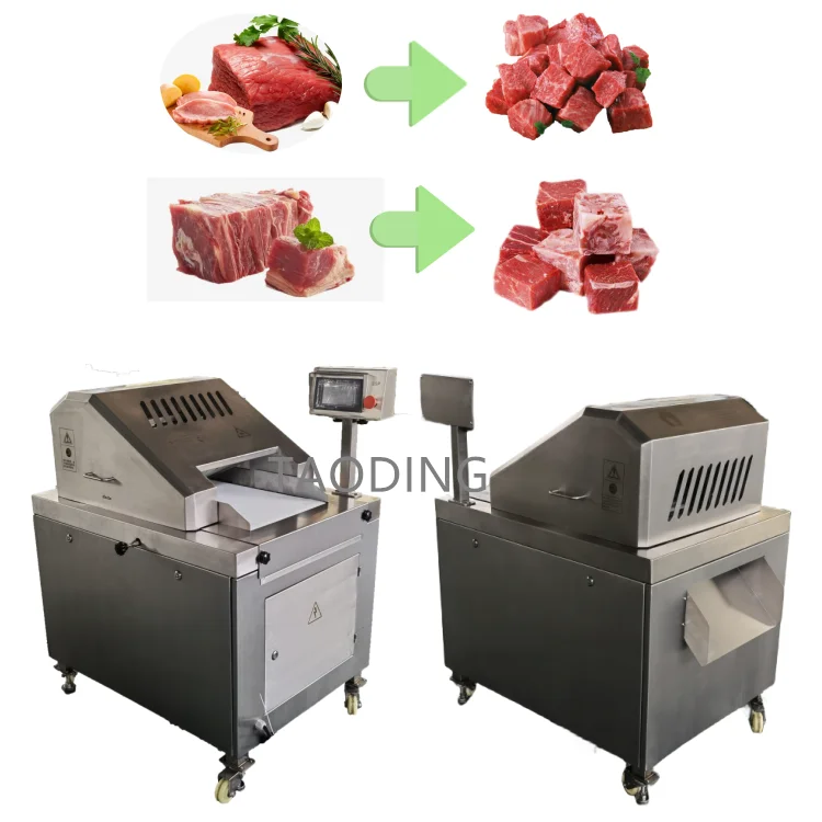 multifunctional frozen beef cutting machine meat cutter cubes dicer ...