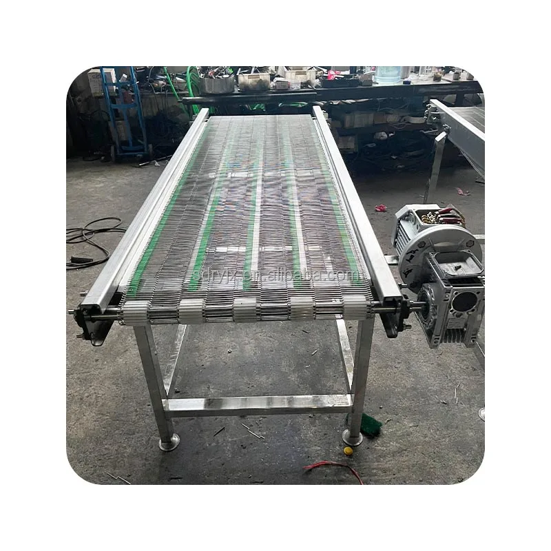 304 Stainless Steel Flat Flexible Wire Conveyor Belt Type B Mesh Belt ...