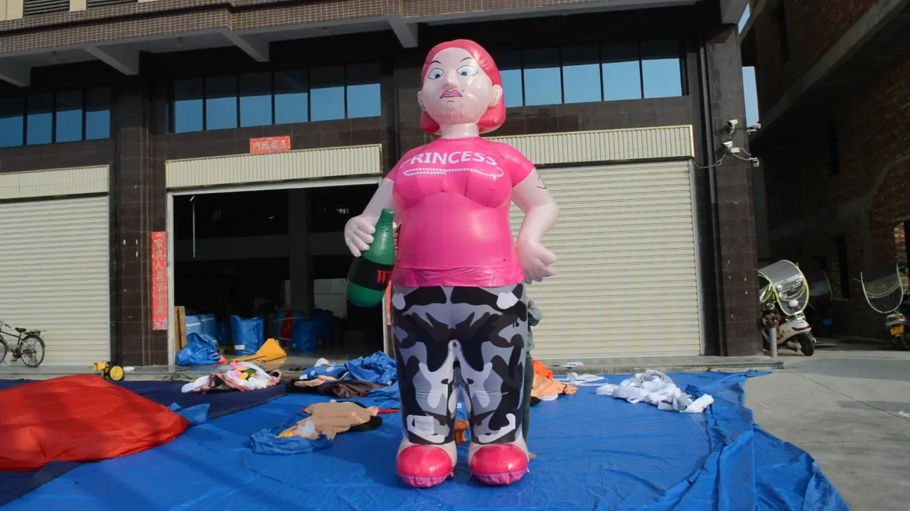 Awesome Inflatable Beautiful Lady Sarah Balloon For Celebration - Buy ...