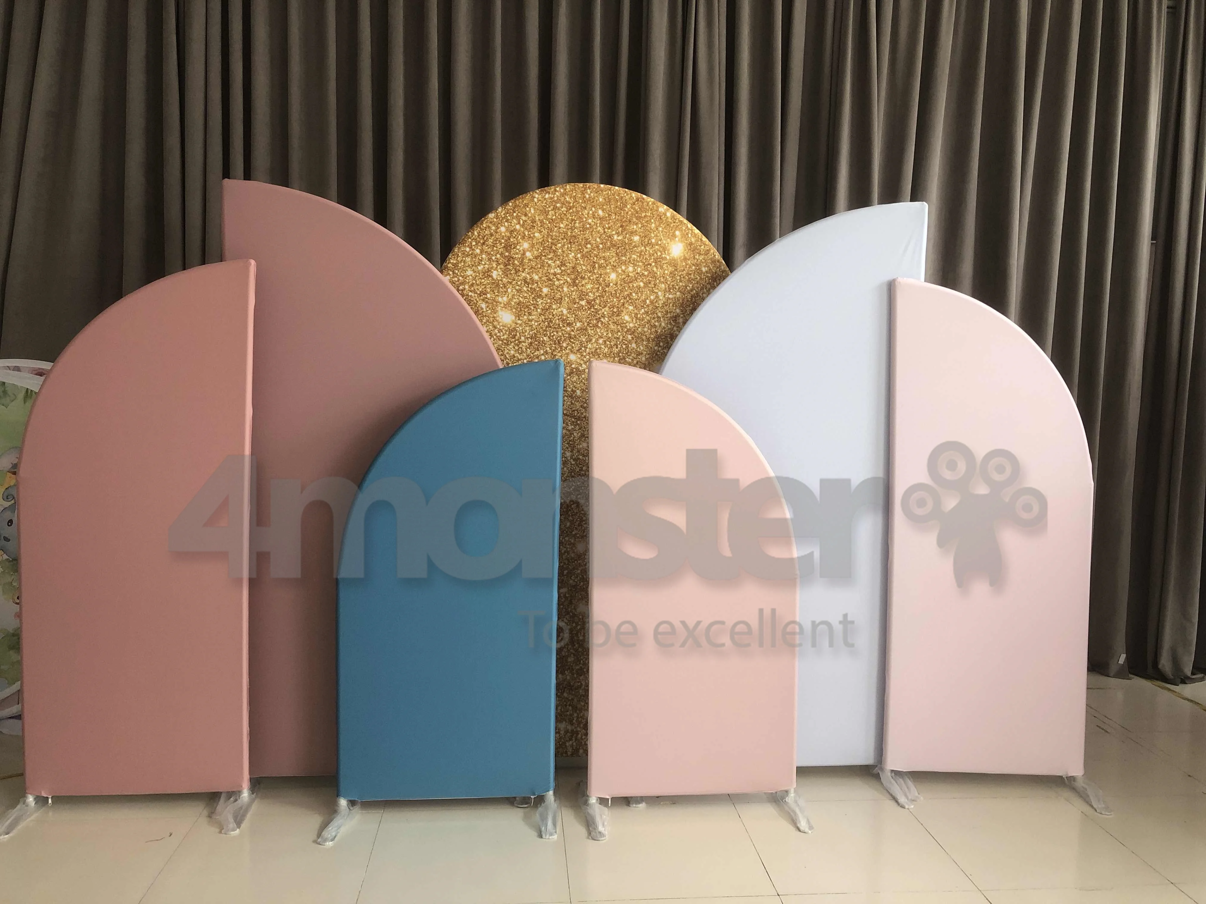 Open Arched Wall Backdrop For Event Decoration And Wedding Photography ...
