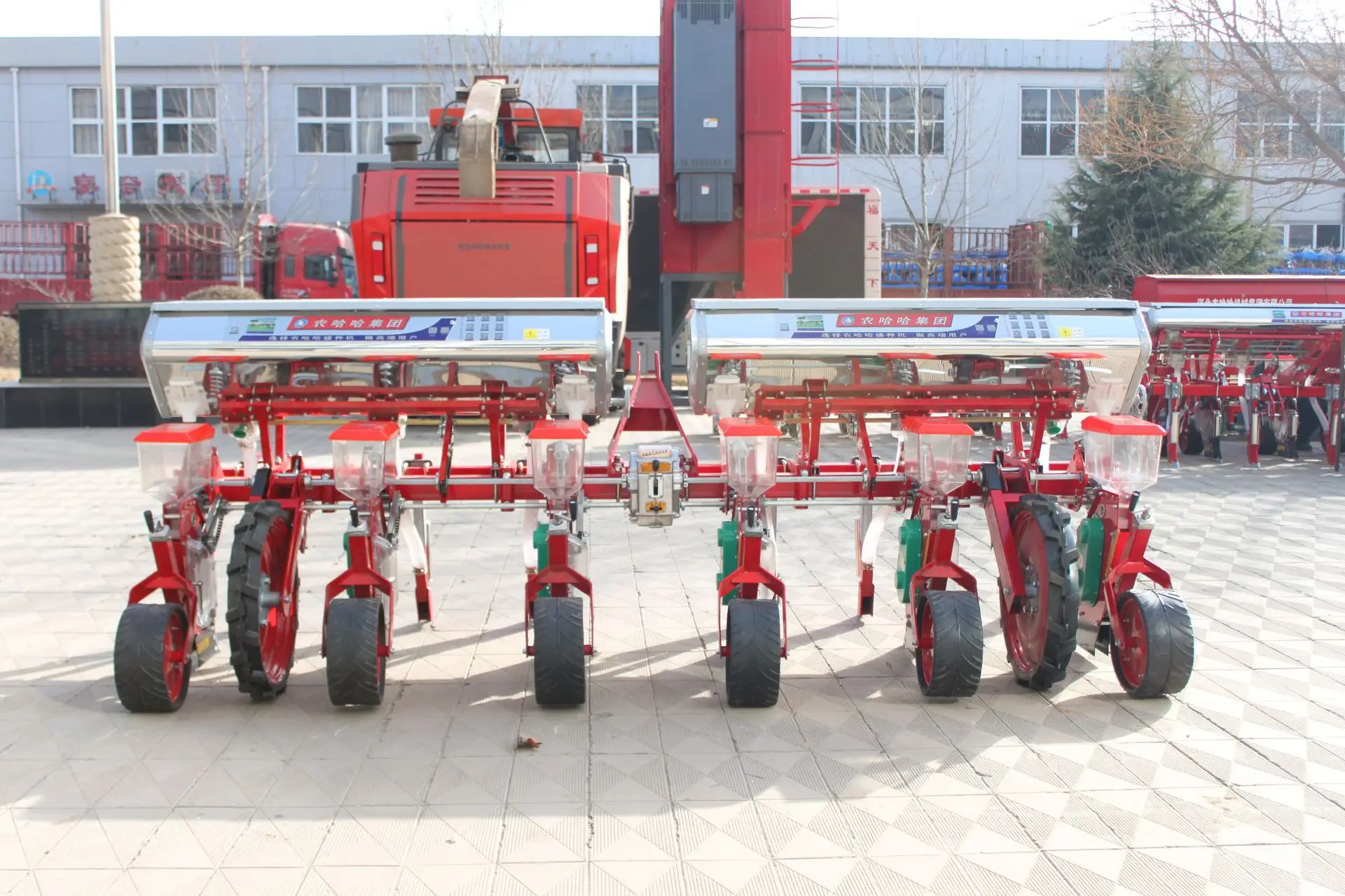 6 Rows Seeder/planter Agricultural Machinery With Fertilizer For Wheat ...