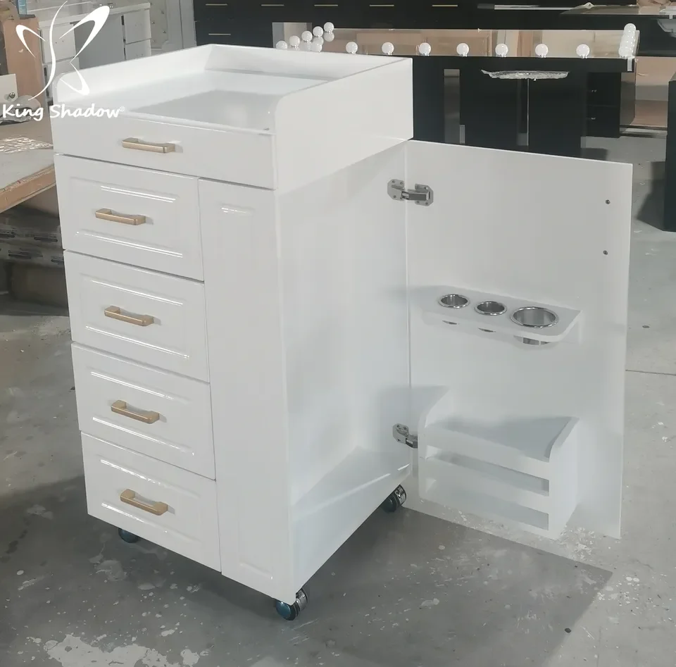 Salon Trolley Cart - Stylish & Convenient Salon Furniture