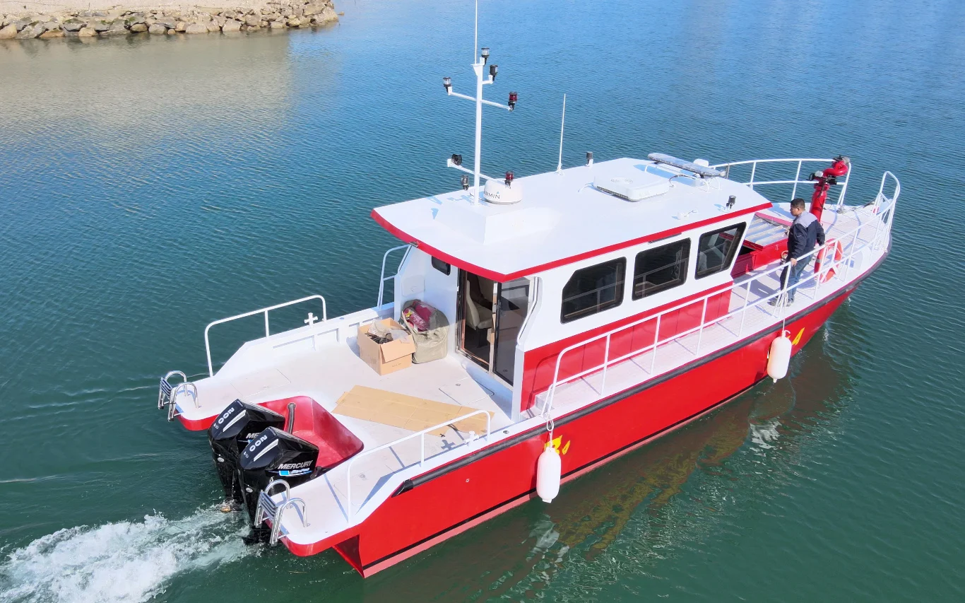 42ft Aluminum Rescue Fire Boat For Sale - Buy Rescue Boat fireboat 13m ...