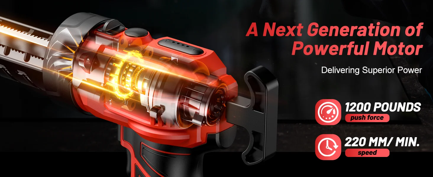 2 1 Electric Propulsion Caulking Gun Manual Iron Caulk Gun 600ml ...