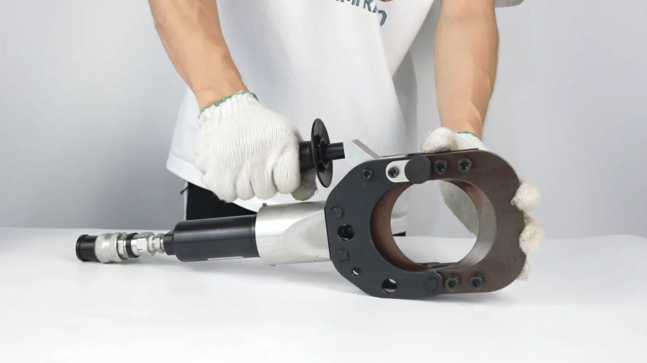 Pc-85 6t Easy Operation 360 Degree Rotation Manual Hydraulic Cu/al ...