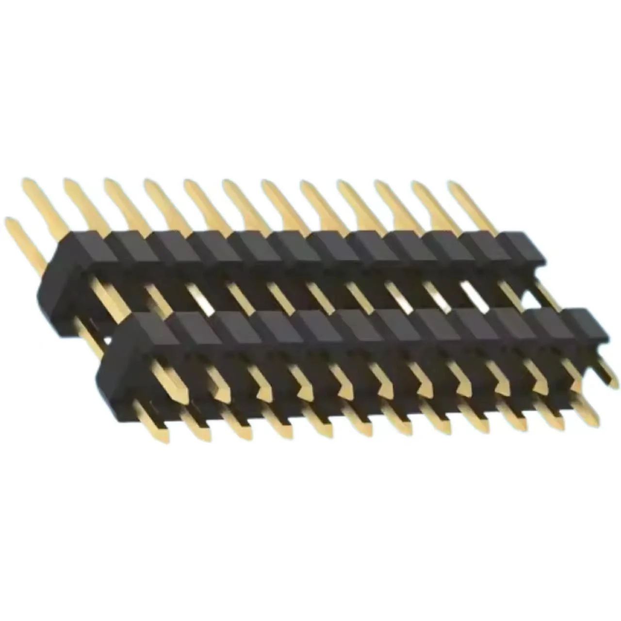 Aimor High quality 2.54mm Dual plastic Dual Row Straight DIP Pin Header ...
