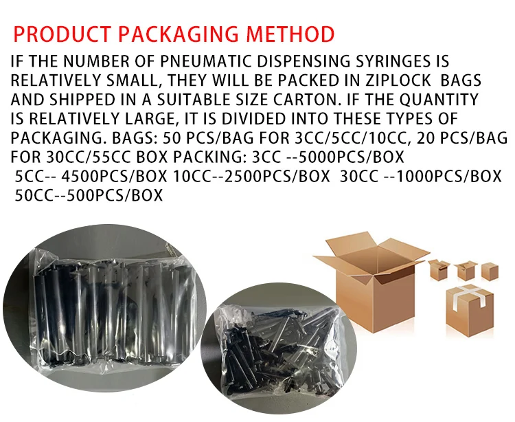 3cc to 55cc Dispensing Barrels - Precision & Efficiency