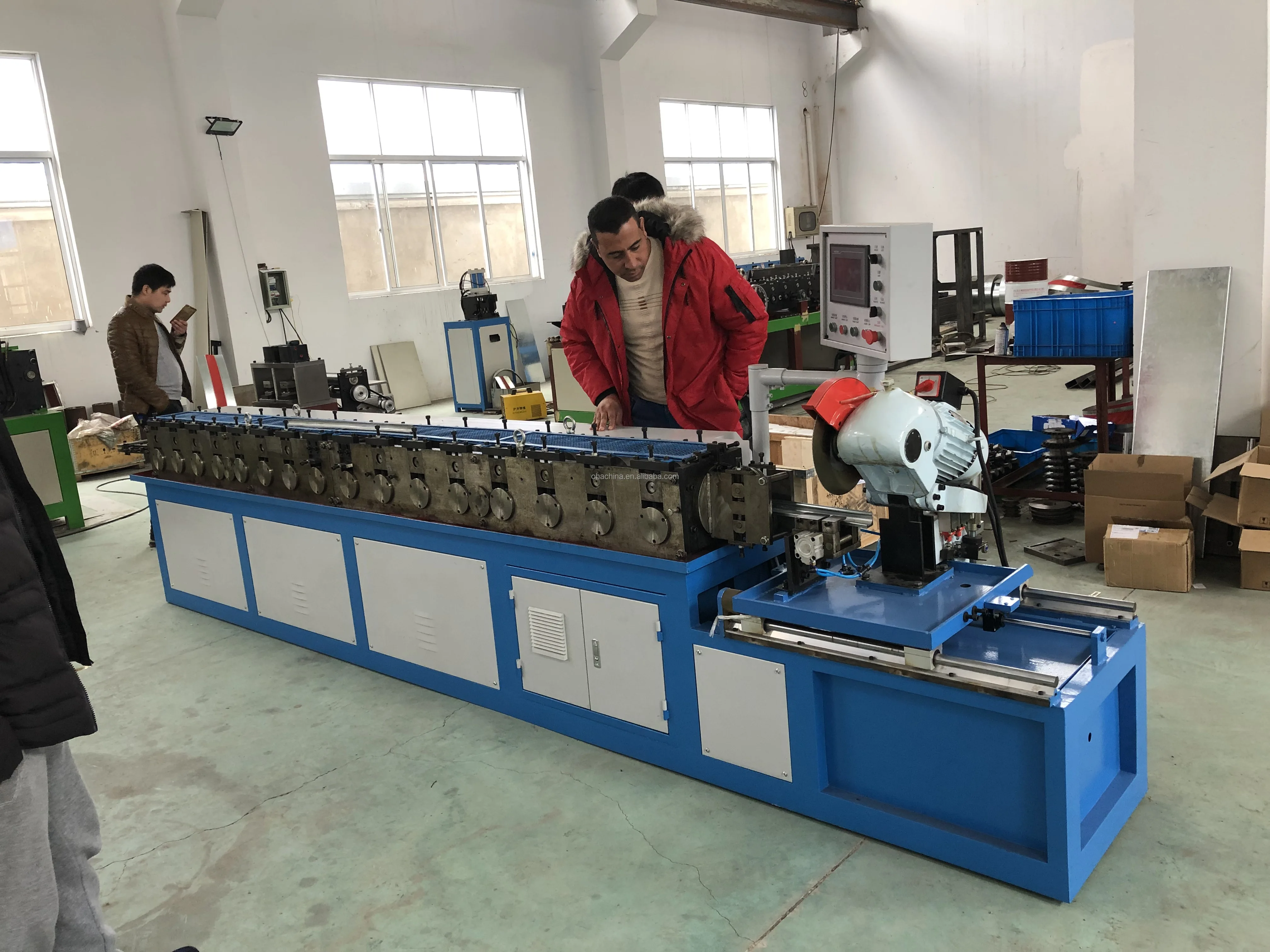 OHA Duct Manufacturing TDC Flange Forming Machine TDC-20B TDC-30B ...