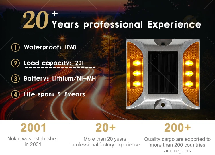 Smart Wireless Synchronous Driveway Solar Road Studs