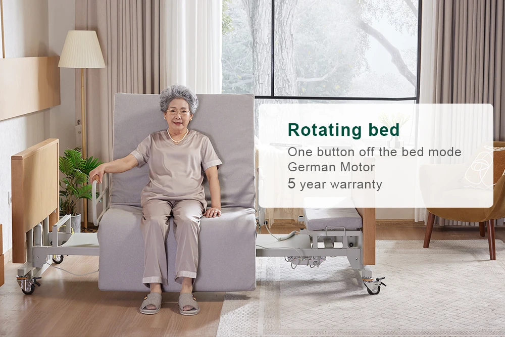 Tecforcare Electric Rotating Bed for Elderly Care Products Electric ...