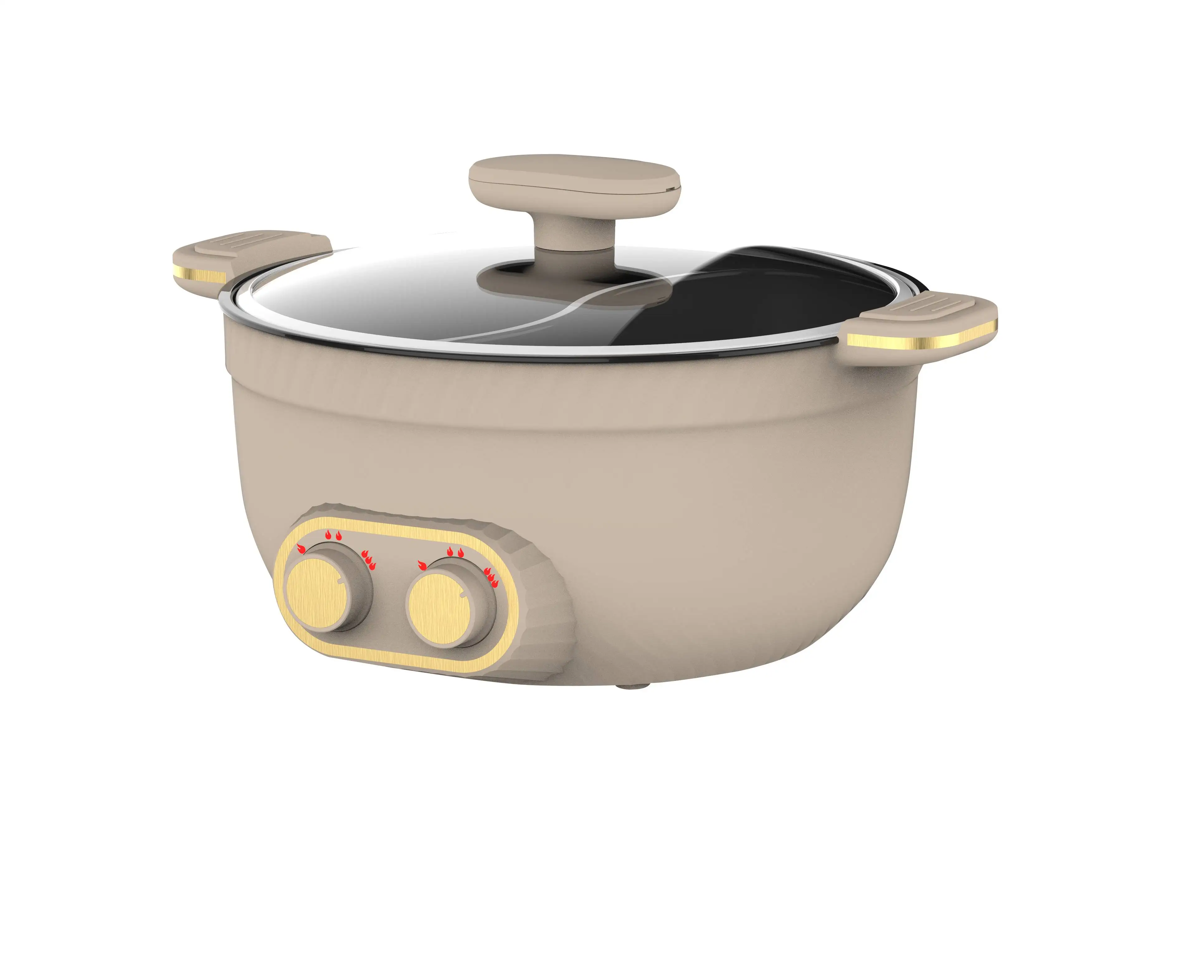 2024 New Electric cooking pots electric multi cooker Non Stick fry pan ...