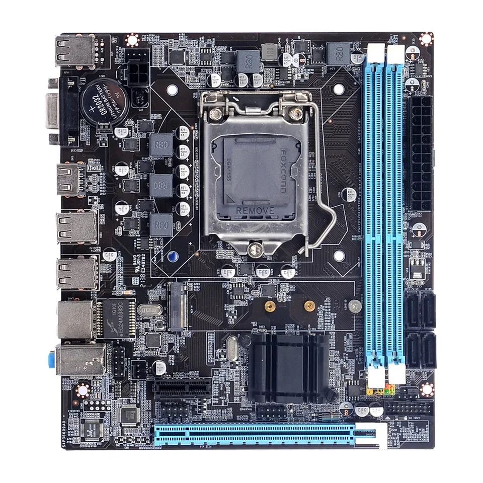 Wholesale Gaming Pc Placa Mae Lga1155 Motherboard M.2 Nvme Ram Ddr3 16gb Lga 1155 H61 ...