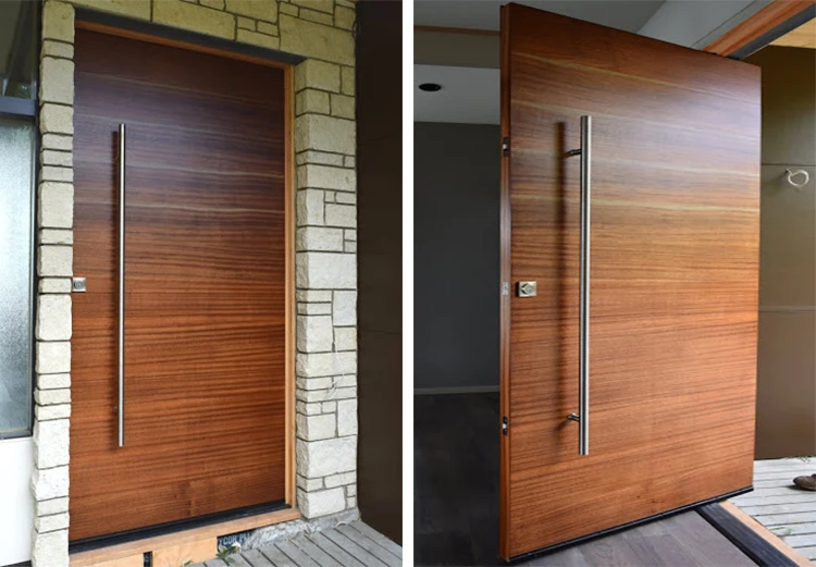 Modern Wood Door Designs - Customized Entrance Solutions