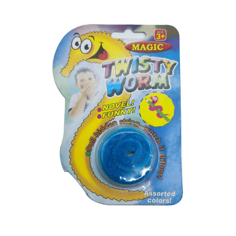 Magic Funny Worm Tricky Worms On String Bulk Toys Magic Wiggle Plush ...