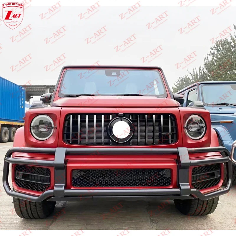 Z-art 2019-2022 W464 G63 Bull Bar For W464 G Wagon Front Bumper ...