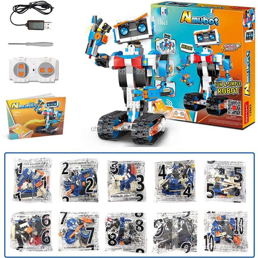 Diymall 635pcs Building Block 13063 Electric Remote Control App ...
