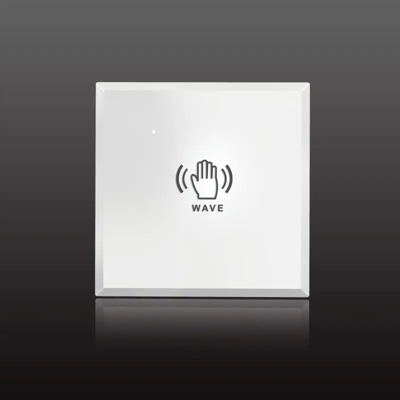 Hand Wave Infrared Non Touch Switch Eu Uk Us Toughened Glass Panel Open ...
