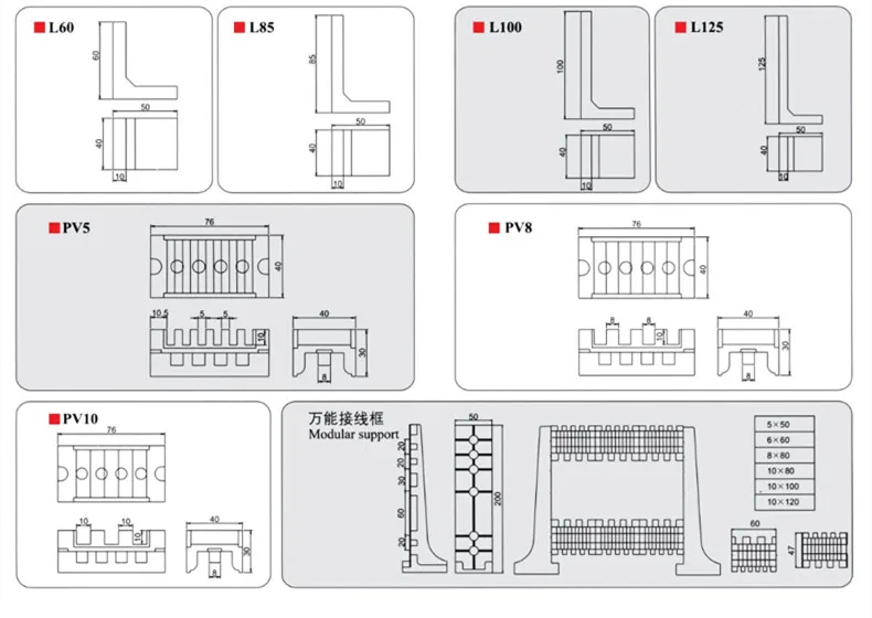 Busbar Insulator/resin Insulator - KELUOYI SM30 M8, M6
