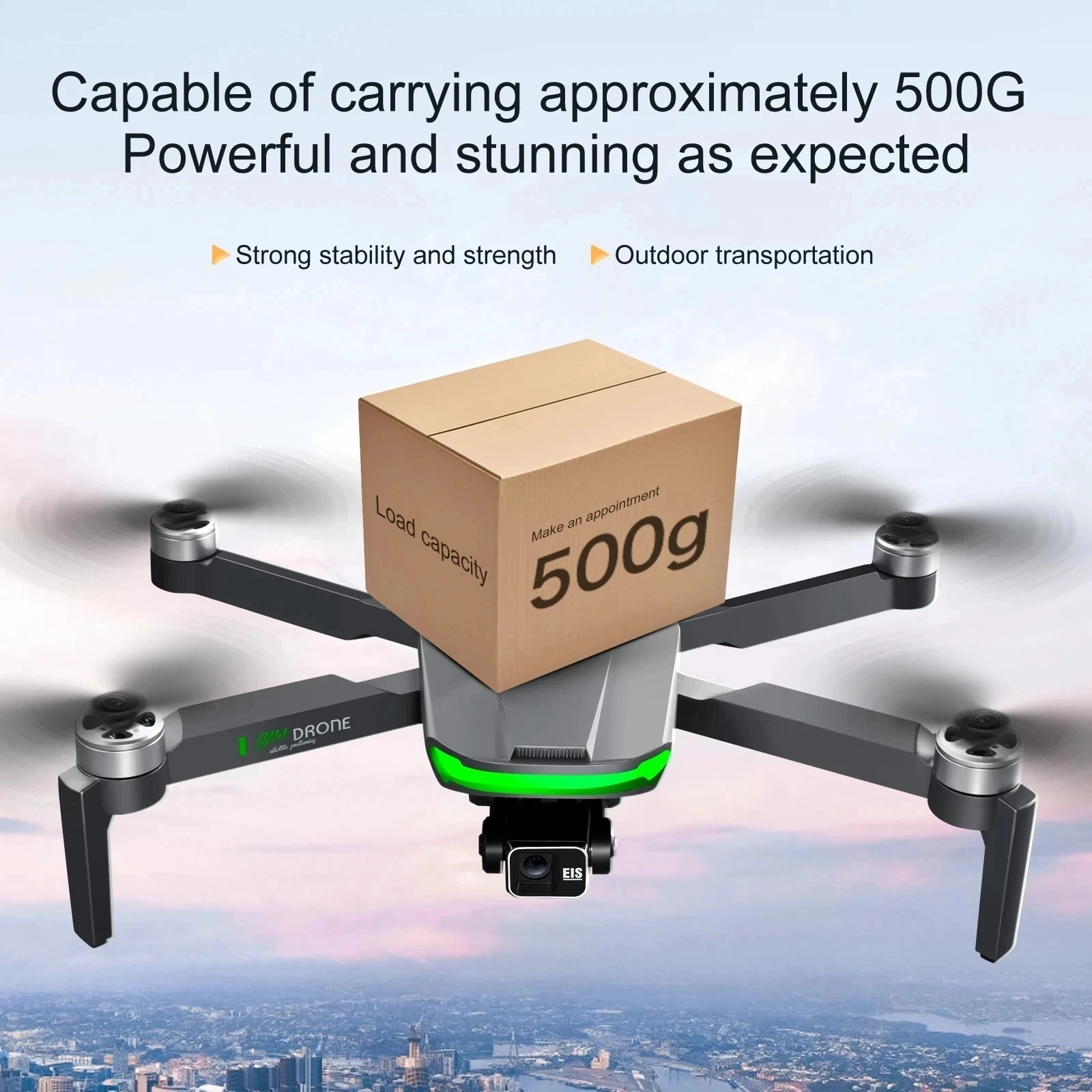 Foldable Mini Drones - 4K Professional Drones with 6km Range