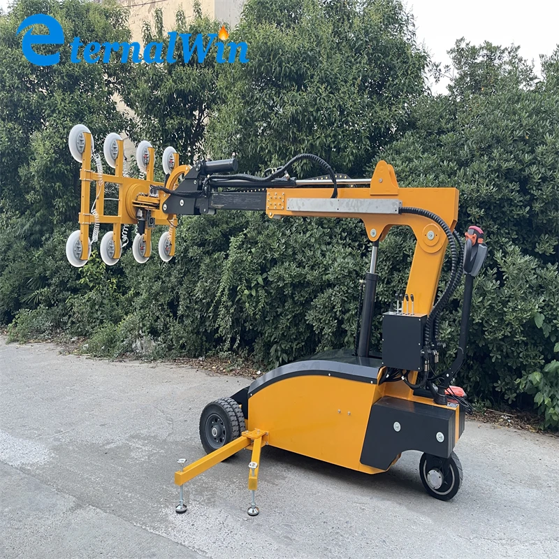 600kg Pneumatic Vacuum Lift Glass Trolley Glazing Lift - Buy Glass Lift ...