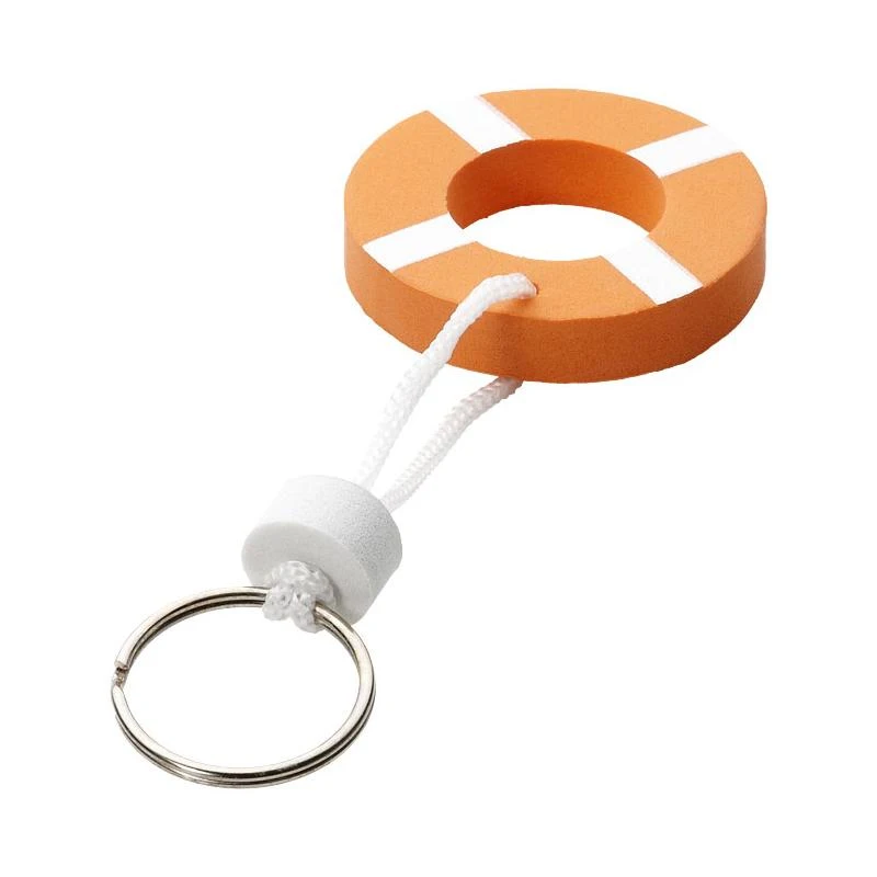 Custom Boat Shape Keychain Float Key Holder Ring Neoprene Floating ...