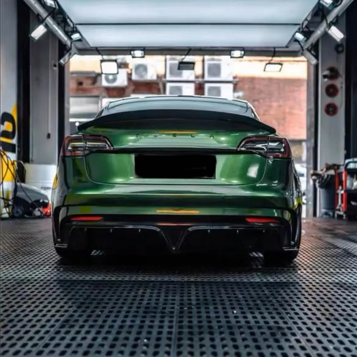 New Released Car Accessories Acp Style Body Kit Semi Carbon Fiber Car ...