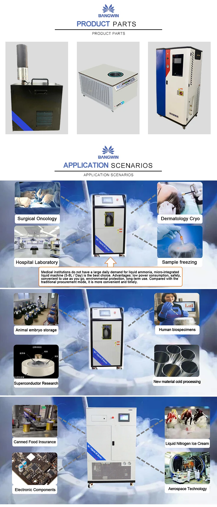 Premium Quality Liquid Nitrogen Generation Plant With Tanks Liquid ...