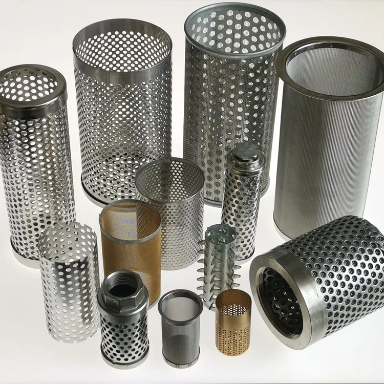 304 Stainless Steel Bucket Filter Strainer Metal Filter Mesh Bucket ...