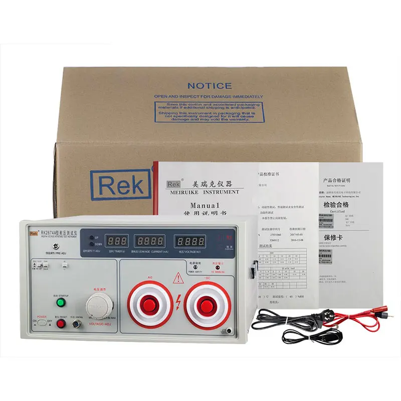 Rk2671am High Voltage Withstand Voltage Tester Hipot Tester - Buy ...