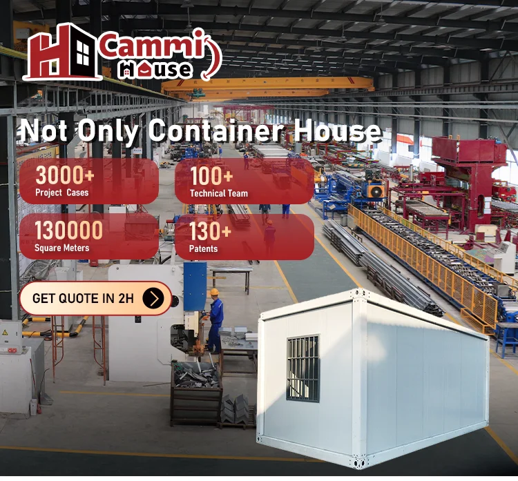 Cammi House 20ft Tiny Home Steel Modular Flat Pack Container House ...