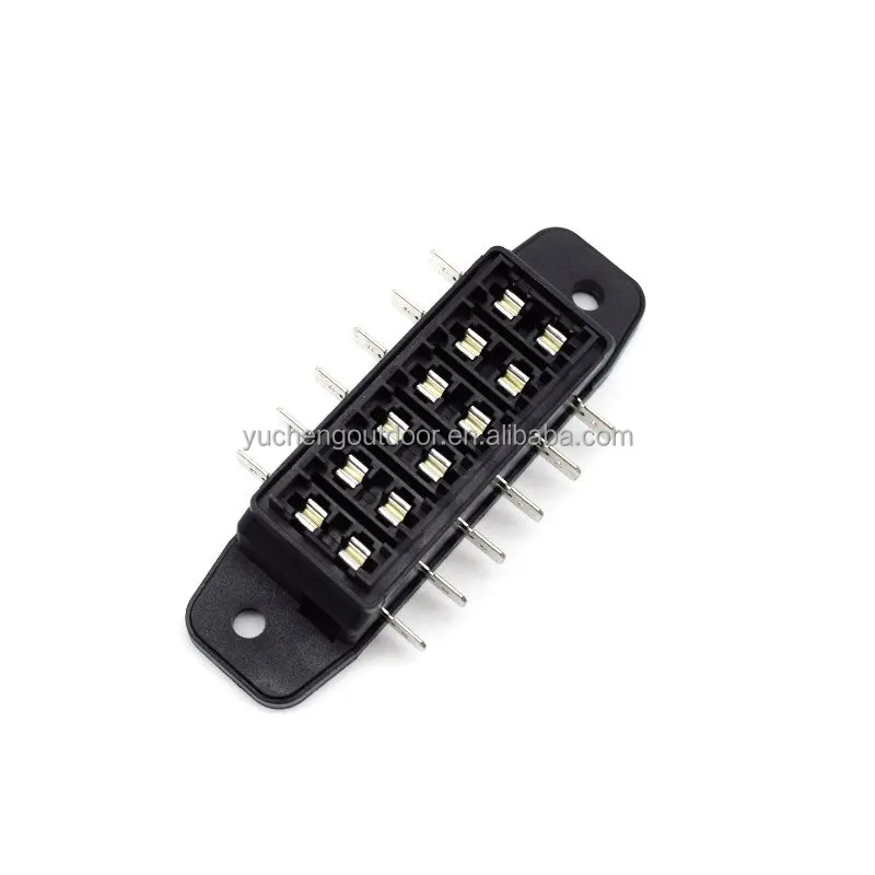6 Way Blade Fuse Box Universal Fuse Holder - Marine Kit Car Boat ...