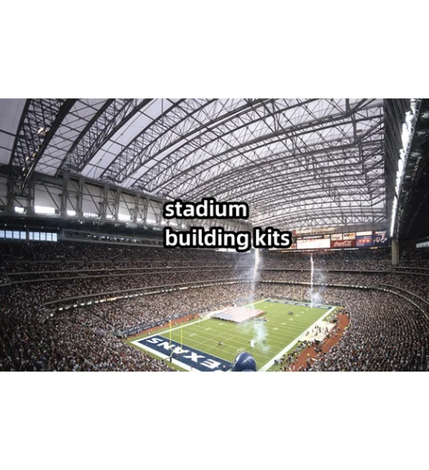 Prefabricated Steel Structure Football Stadium Roof Material Stadium ...