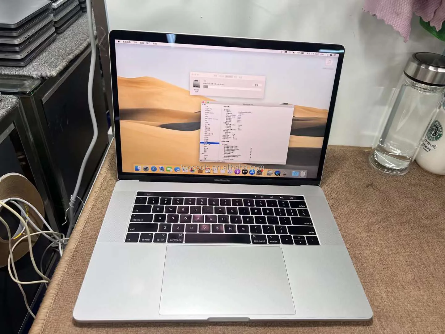 Wholesale Used Laptop 2018-15inch Mac Pro 32+512gb Retina