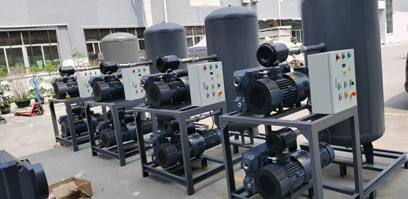 DVT Composite Dry Rotary Vane Vacuum Pump for Industrial Uses
