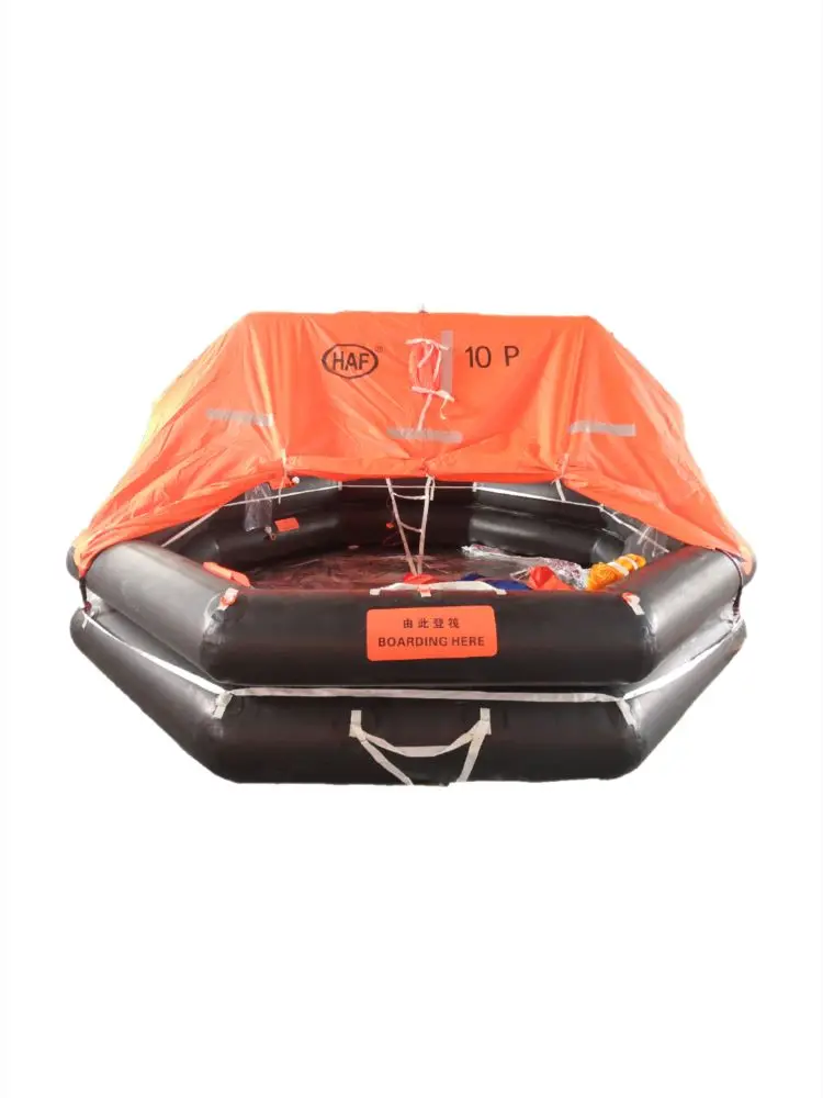 Solas Lsa Approved Liferaft 6-35 Persons Throw Overboard Inflatable ...