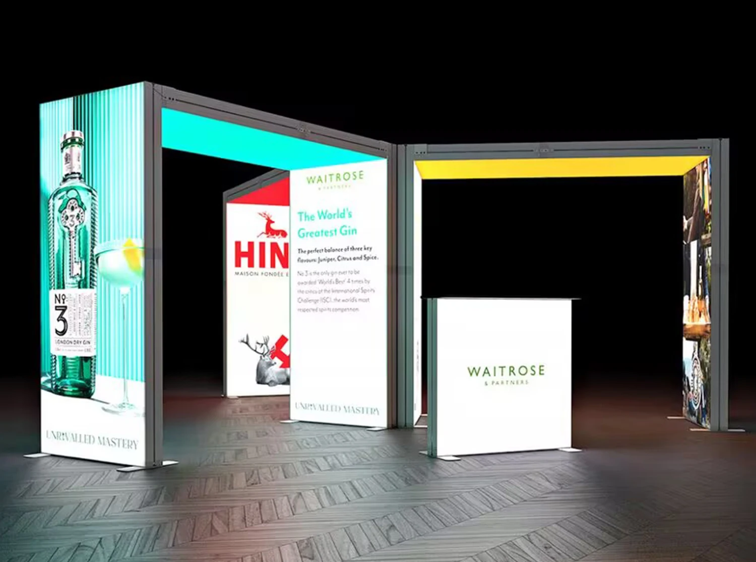 Backlit SEG Modular Advertising Display - Inshine LED Light Box