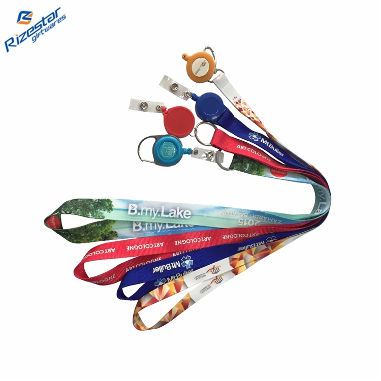 Polyester Lanyard Heat Transfer Printing Sublimation Printing Lanyard ...