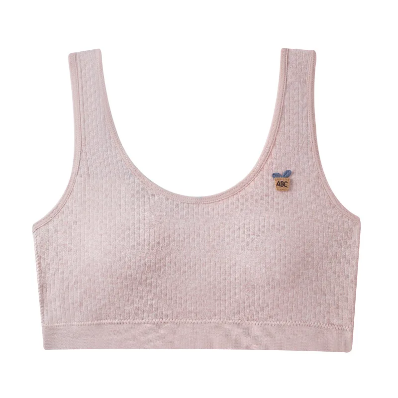 Cute Design Teens Soft Bra Girls Underwear Sport Teen Training Kids Bra ...