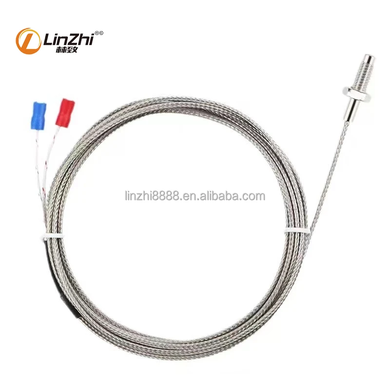 RTD K Type PT100 Temperature Thermocouple Sensor Resistance Thermometer ...