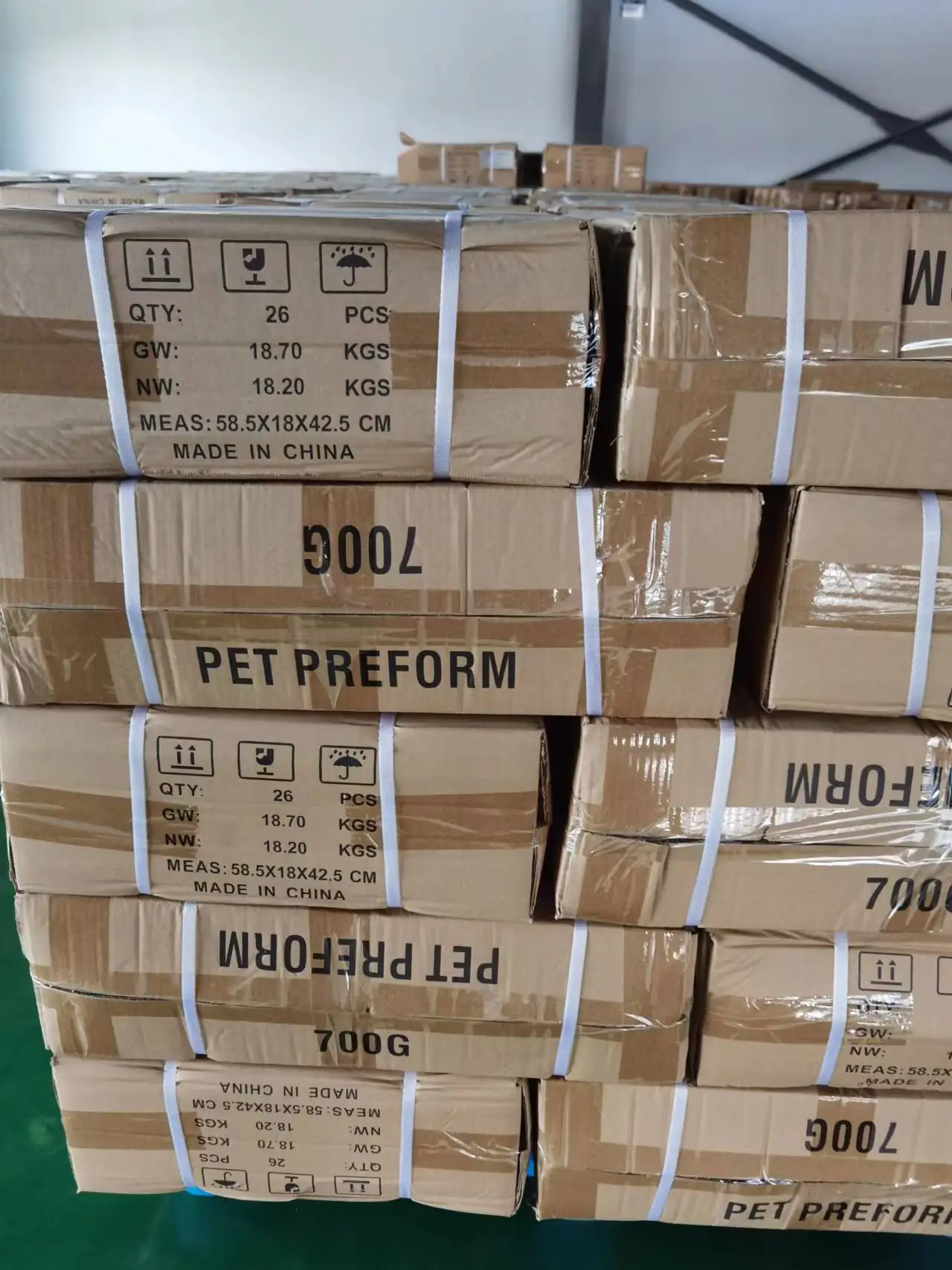 650g 700g 730g 750g 4 Gallon 5 Gallon 19 20 Liter Preformas Water Bottle 20 Litros Pet Preform ...