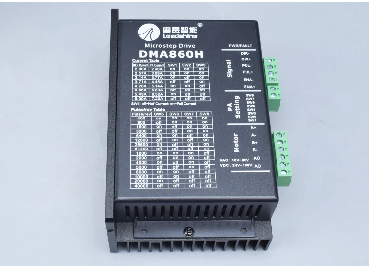 Leadshine DMA860H Stepper Motor Driver - Microstep Precision