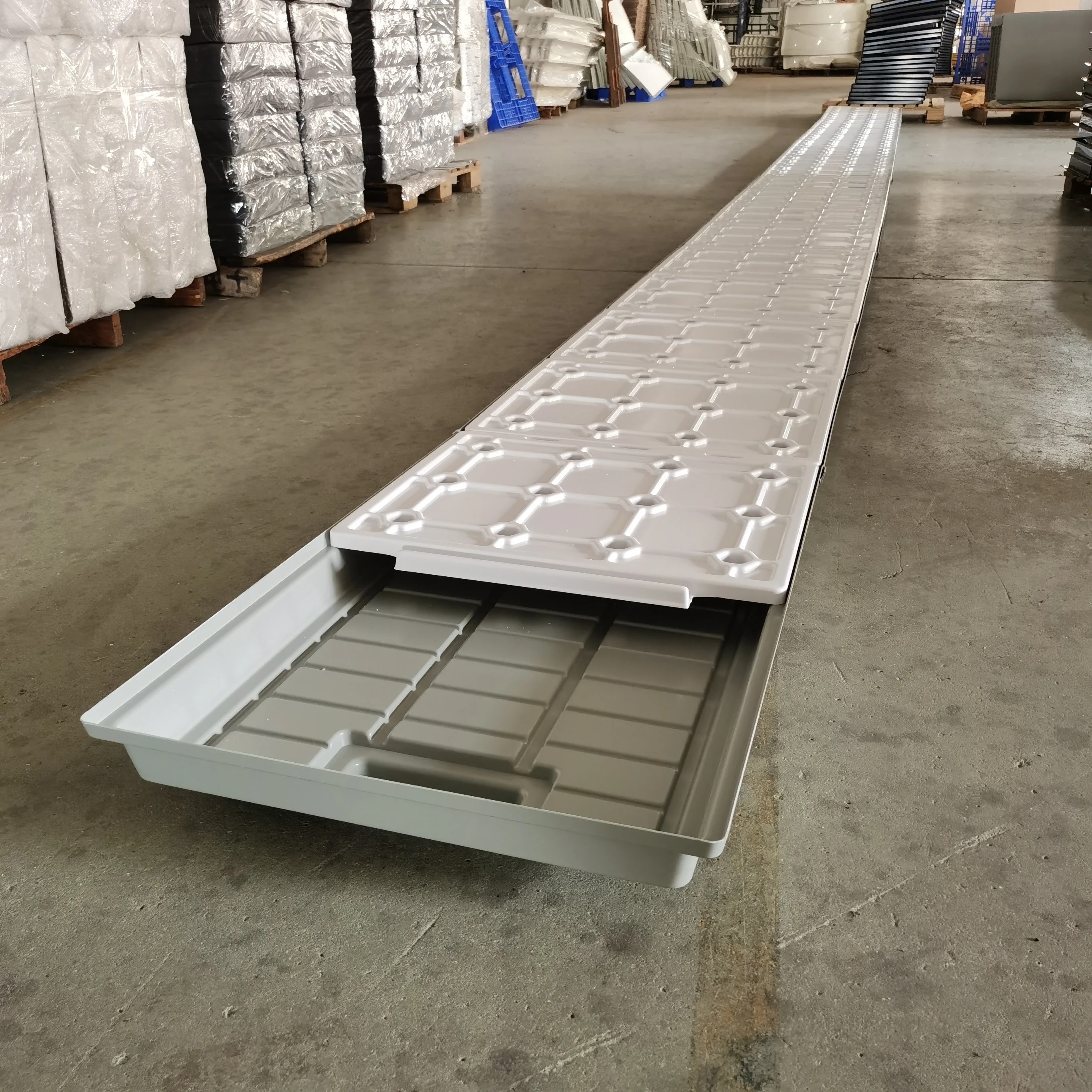 Custom ABS Plastic Infinity Long Hydroponic EBB and Flow Rolling ...