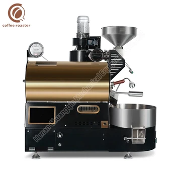 Roster Roasting Fully Machine Automatic Roaster Coffee 1kg Gas - Buy ...
